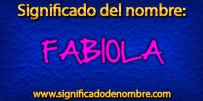 Significado De Fabiola